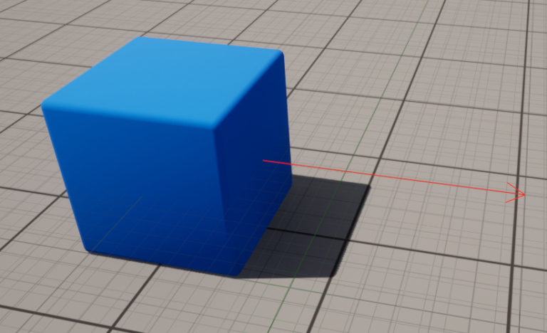デバッグ用の図形を表示する[Draw Debug Arrow など] | Unreal Engine & UEFN 学習帳
